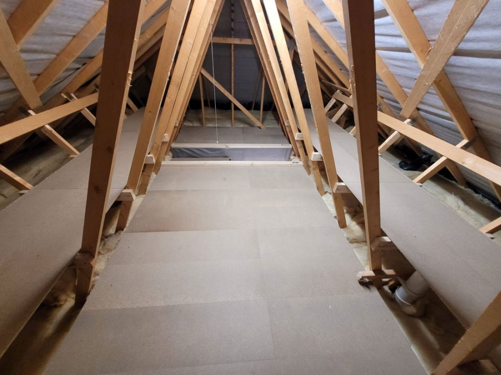 Loft Truss Shelving - The Loft Genie - Servicing the North East